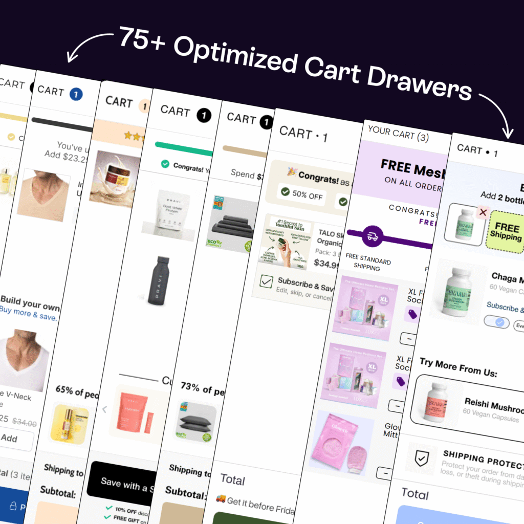 75+ Optimized Carts – The Conversion Codex